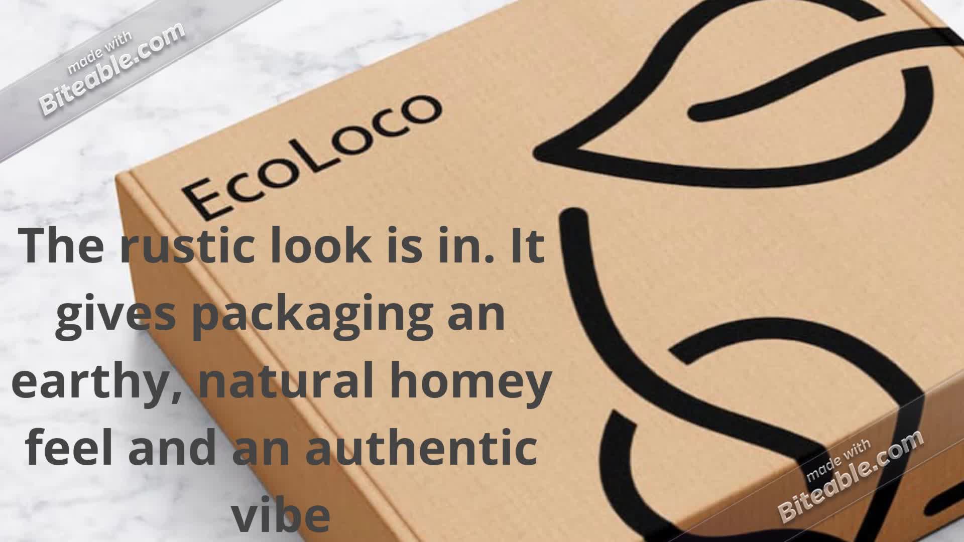 How to Give Your Packaging A Rustic Look